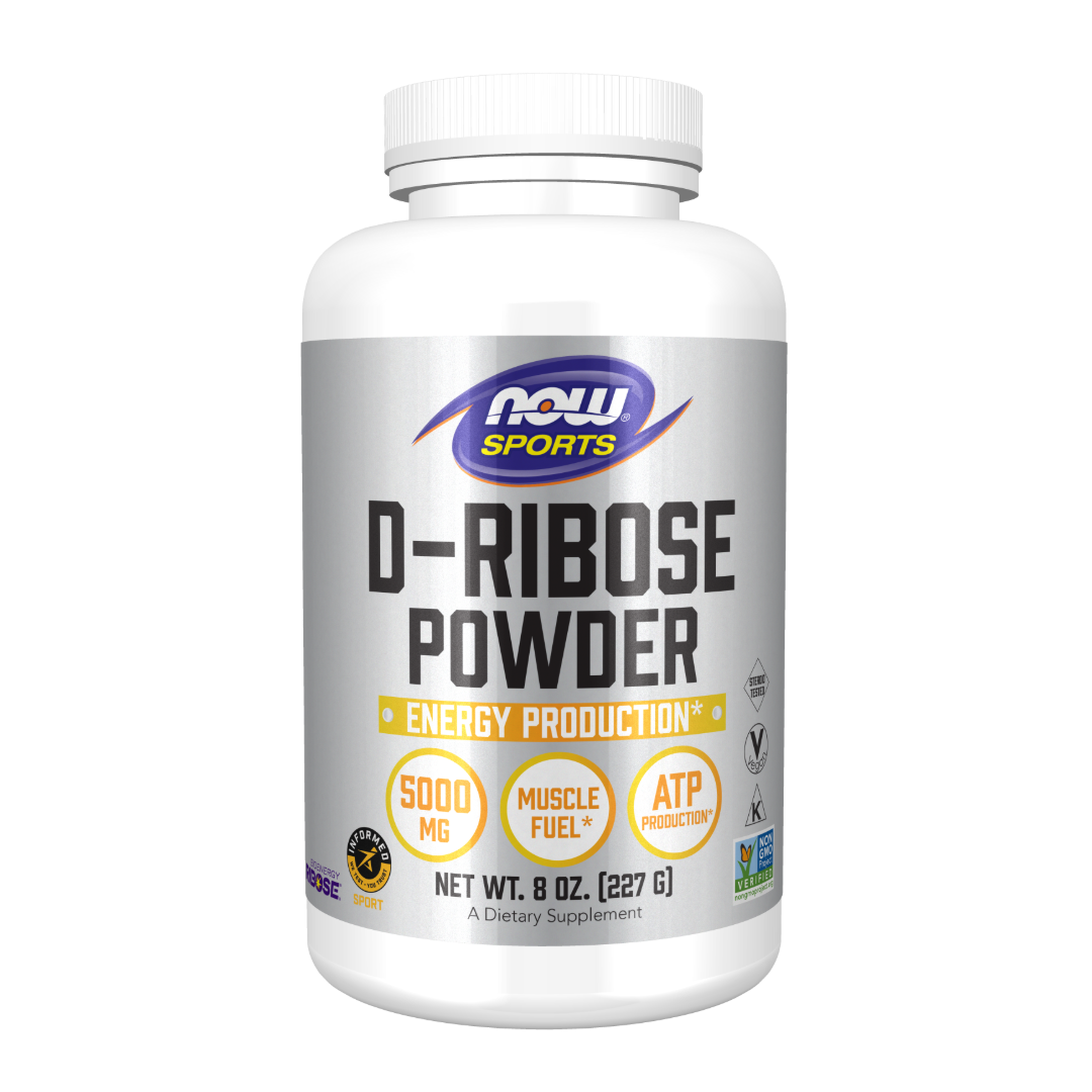 NOW | D-Ribose Pure Powder - 8oz – Dr. Judy Morgan's Naturally Healthy Pets