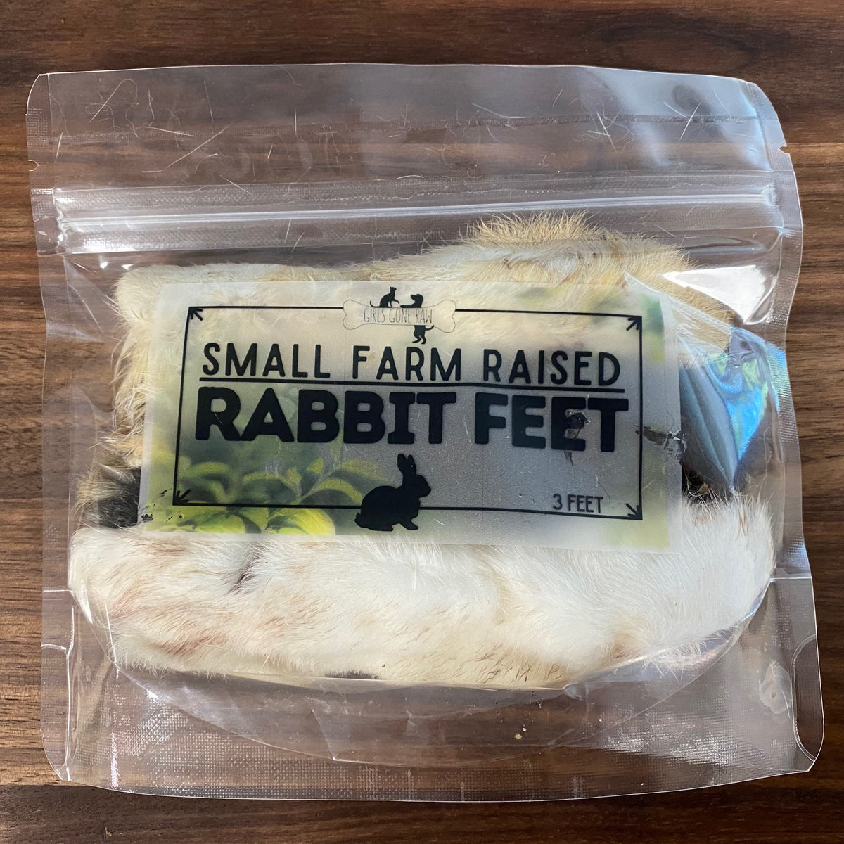 Girls Gone Raw | Rabbit Feet, 3pk – Dr. Judy Morgan's Naturally Healthy ...