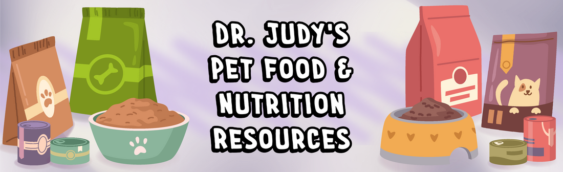Pet Food & Nutrition – Dr. Judy Morgan's Naturally Healthy Pets