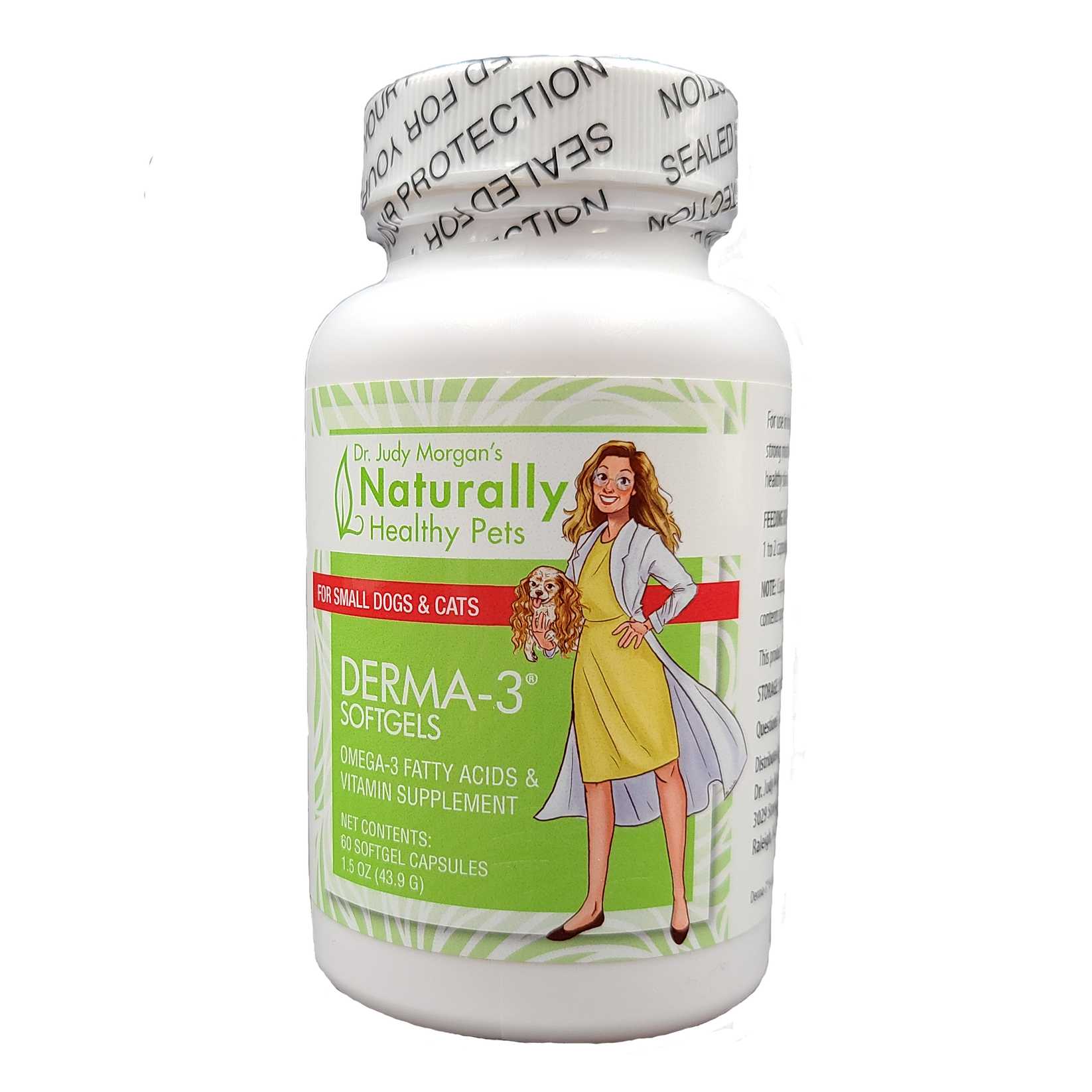 Dr. Judy's Derma-3 Omega3 Fish Oil Capsules – Dr. Judy Morgan's ...