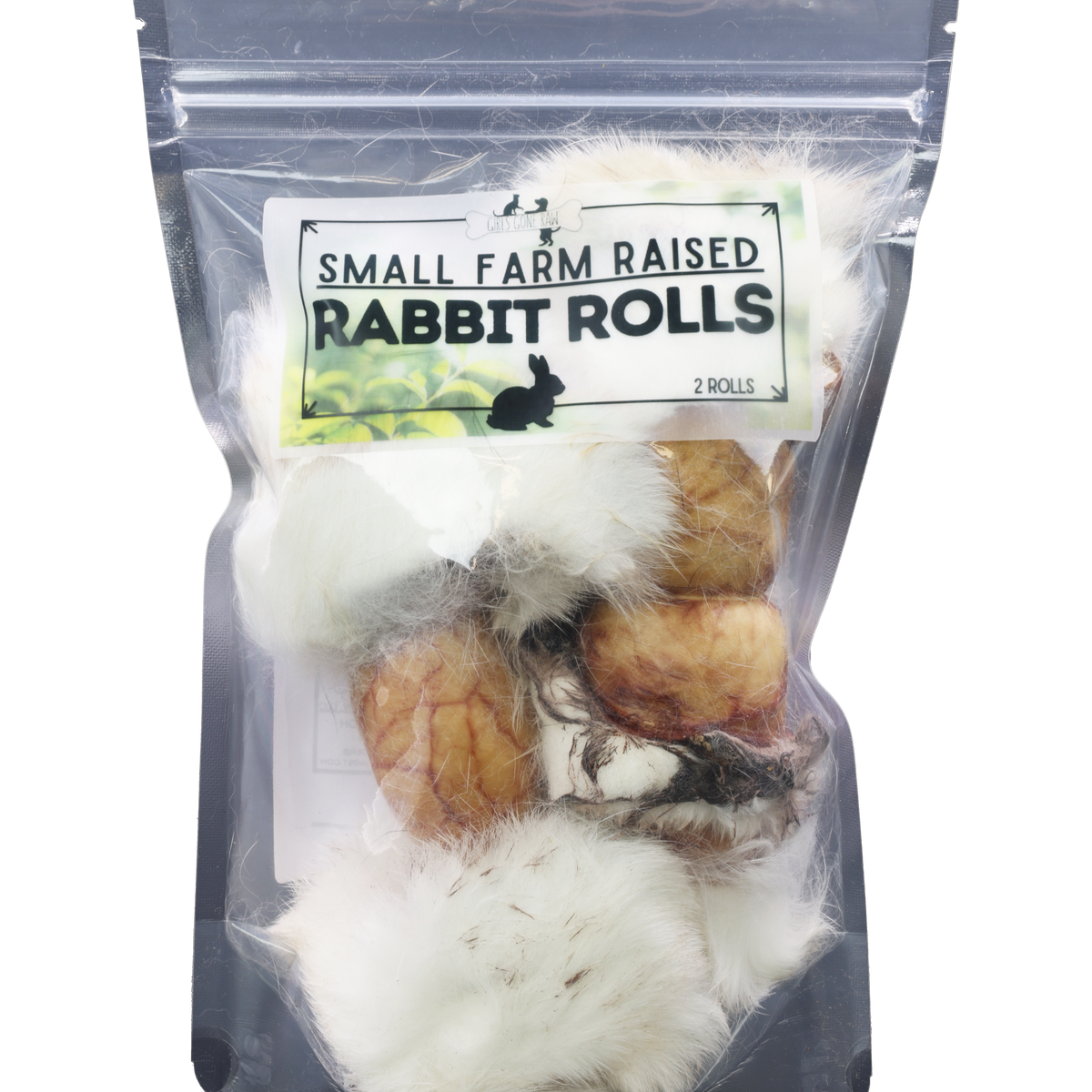 Girls Gone Raw | Rabbit Hide Rolls, 2pk – Dr. Judy Morgan's Naturally ...