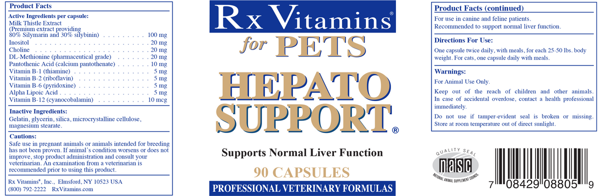 Rx Hepato Support – Dr. Judy Morgan's Naturally Healthy Pets