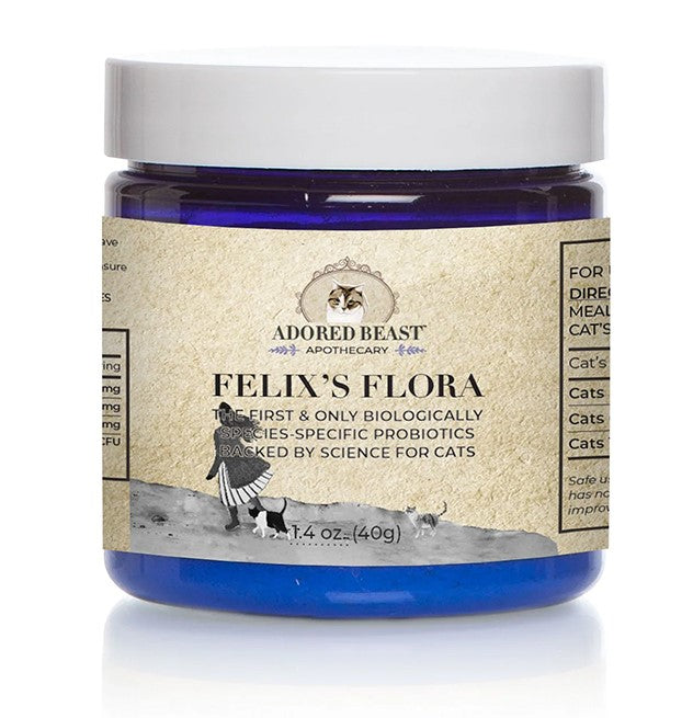 Adored Beast Apothecary Felix's Flora | Cat Specific Probiotic – Dr ...